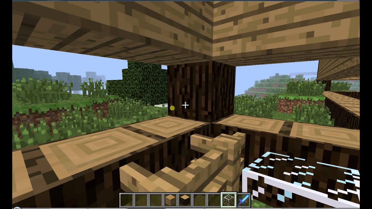 Alyssa playing minecraft and recording for the first time - YouTube