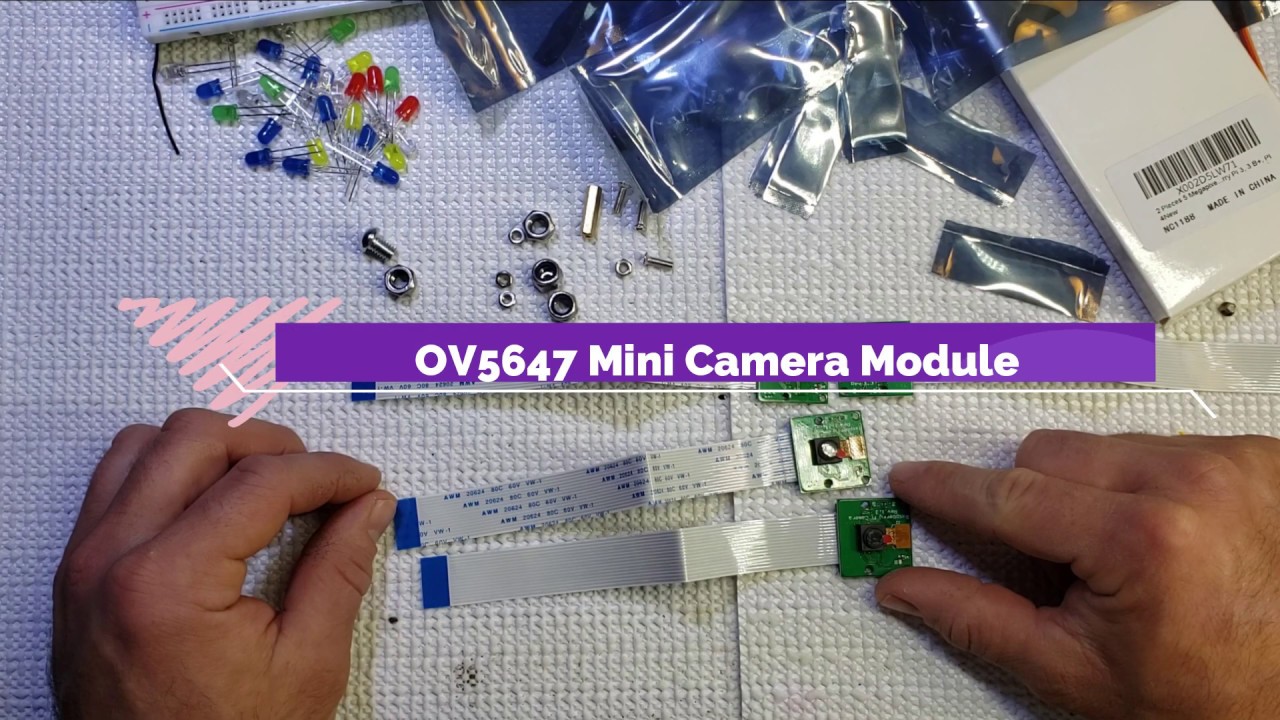 Raspberry Pi Camera - 1080p Sensor OV5647 Unboxing - YouTube