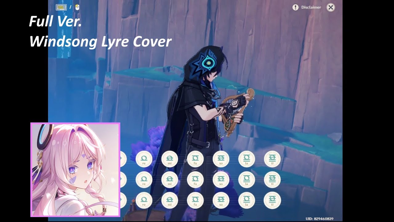 Genshin Windsong Lyre - Her Colors (Genshin Impact OST) + Notes - YouTube