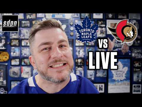Toronto Maple Leafs vs Ottawa Senators | LIVE w/ Steve Dangle