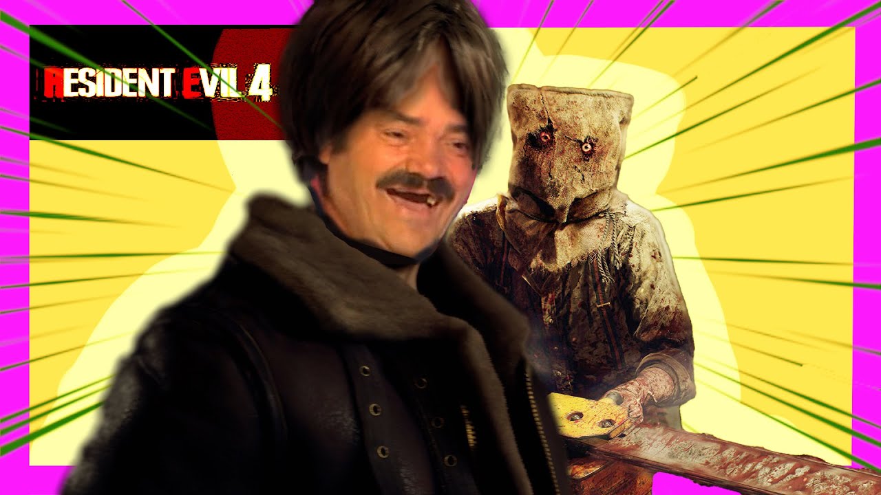 Resident Evil 4 Remake Demo but with memes - YouTube