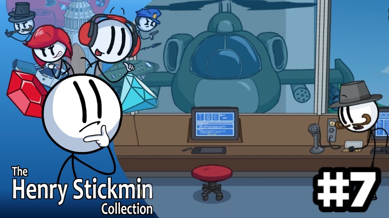 ¡El gobierno nos ha encontrado!-#7-The Henry Stickmin Collection(PC ...