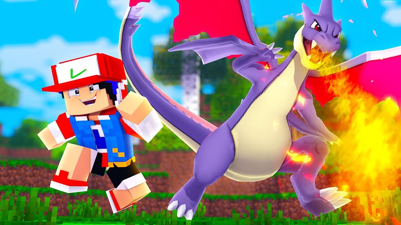 Minecraft: CHARIZARD MEGA Y SHINY - RUBY #51 « Nitro » - YouTube
