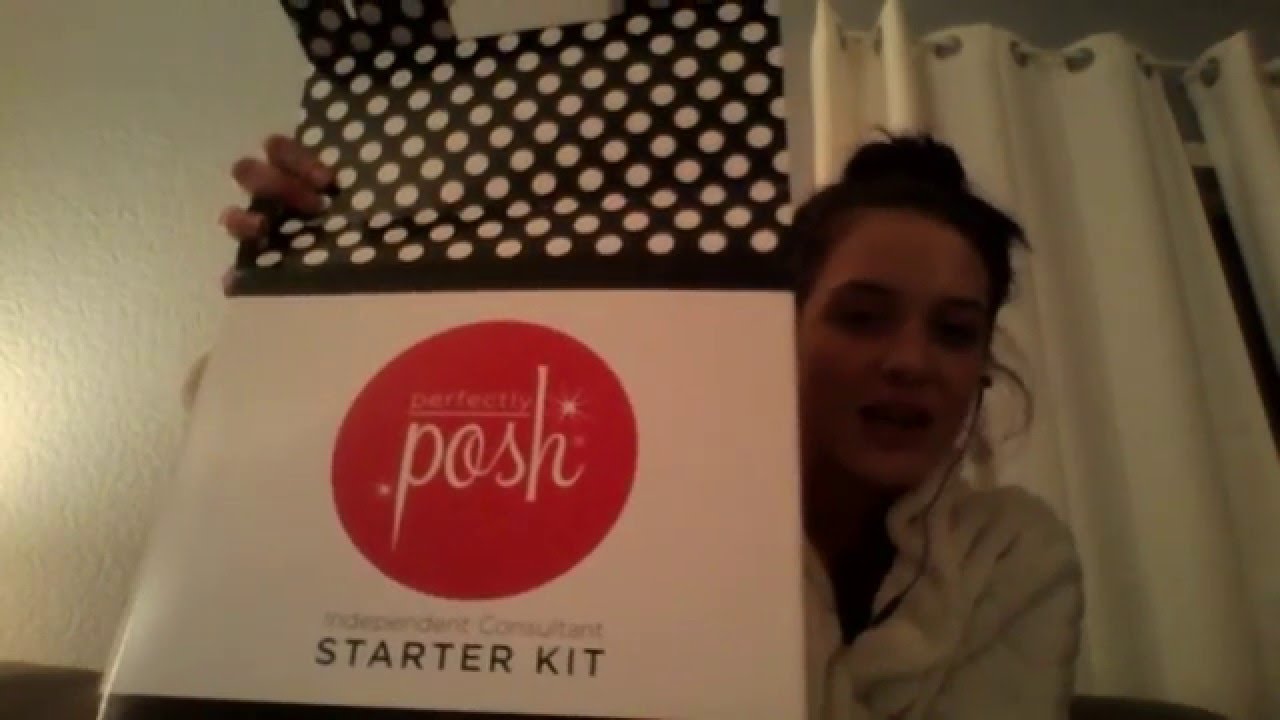 Perfectly Posh Starter Kit January 2016 Unboxing! - YouTube