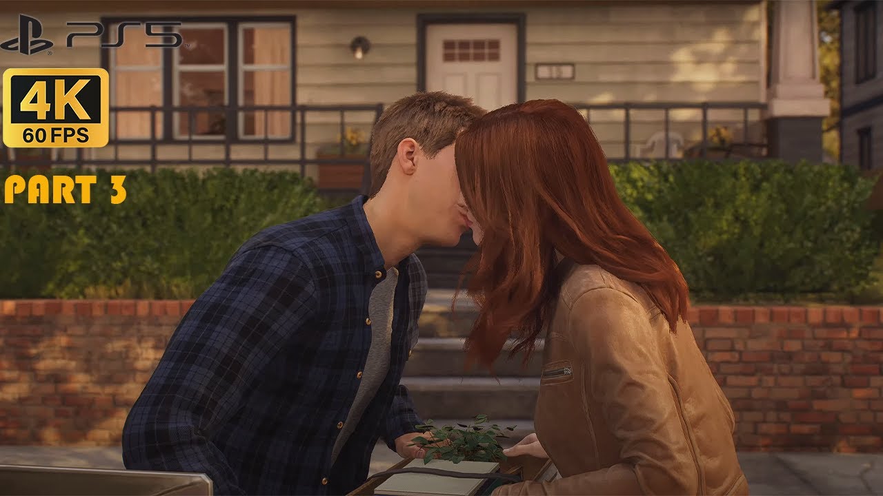 PETER MEETS HIS GIRLFRIEND MJ & BEST FRIEND HARRY. MARVEL'S SPIDER-MAN ...