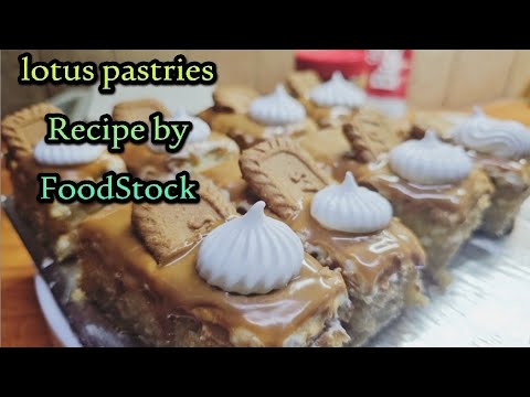 lotus pastries recipe by foodstock |dilshadnasim - YouTube