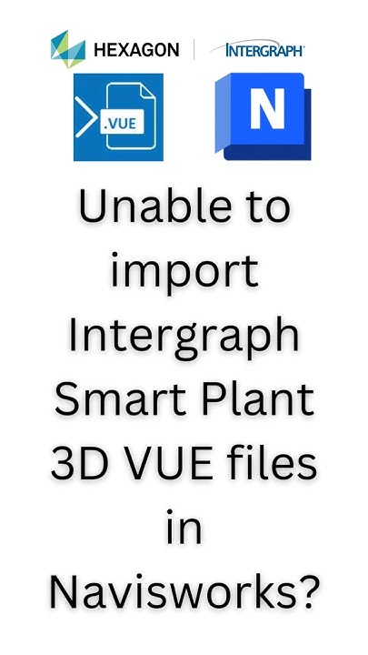 Unable to Import SP3D VUE files into Navisworks? #autocad #autodesk #shorts #youtubeshorts - YouTube