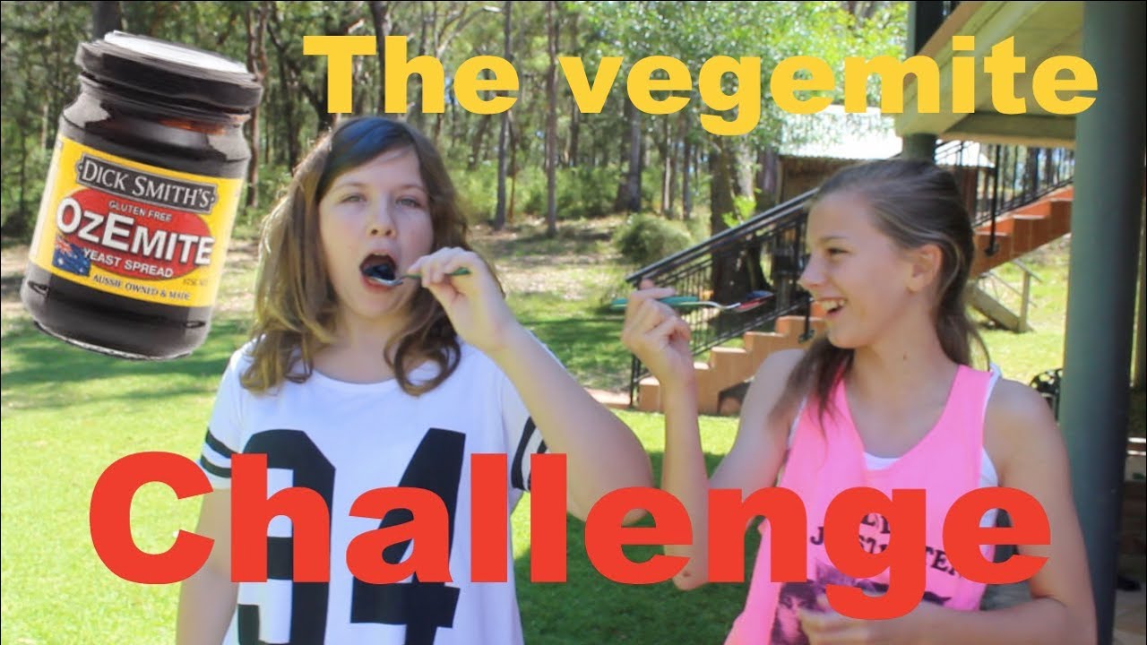 The vegemite challenge! - YouTube