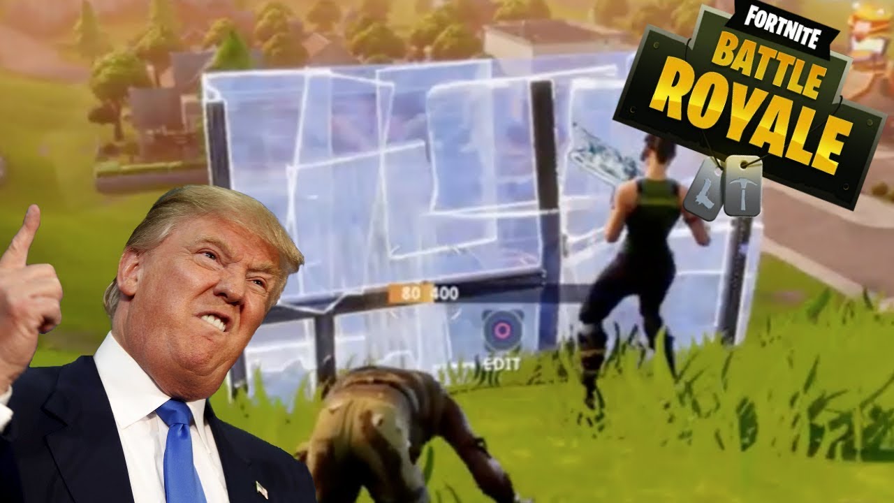 Trump Build The Wall!!! - Fortnite Battle Royal (Funny Moments) - YouTube