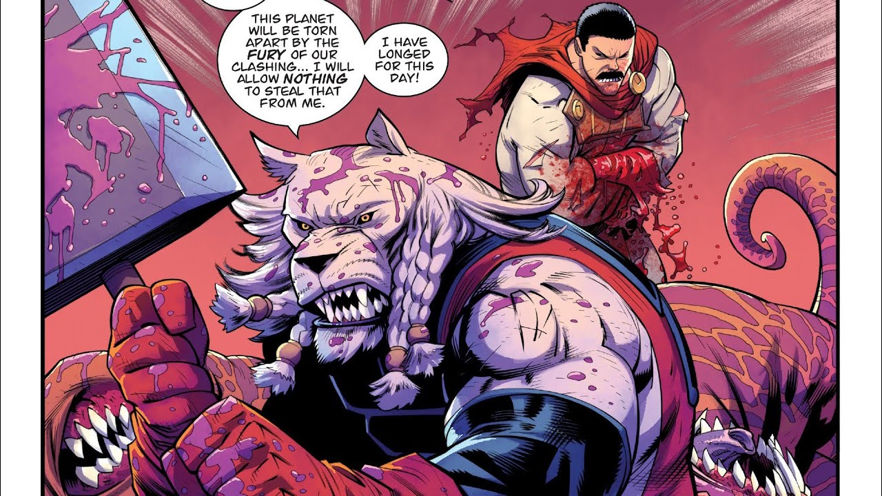 One of the best fights in comic history 👀🗿.Battle beast vs thragg - YouTube
