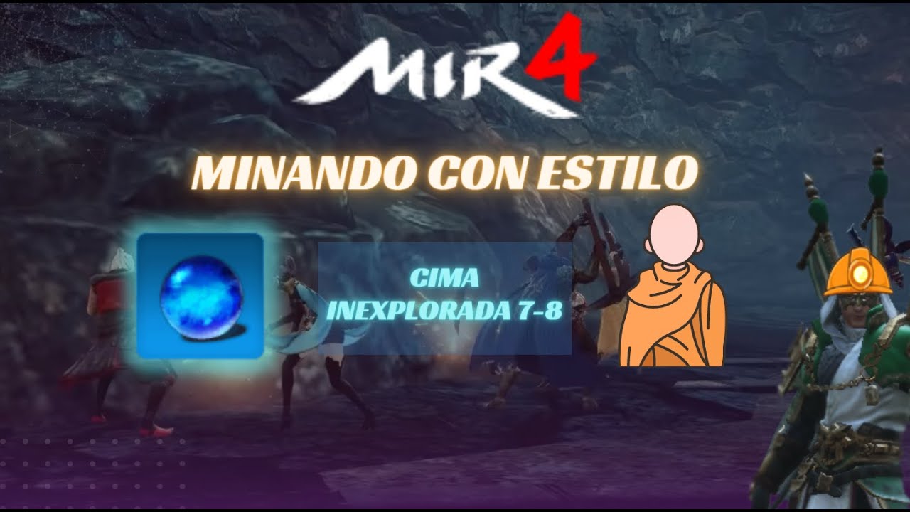 Mir4⚪Spots Energía cima 7 8⚪ - YouTube