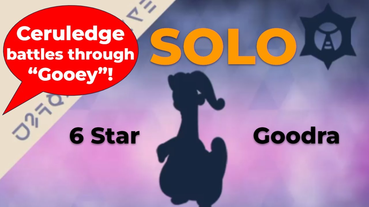 How to SOLO 6 star Goodra Bug Tera Type - Ceruledge - Pokemon Scarlet ...