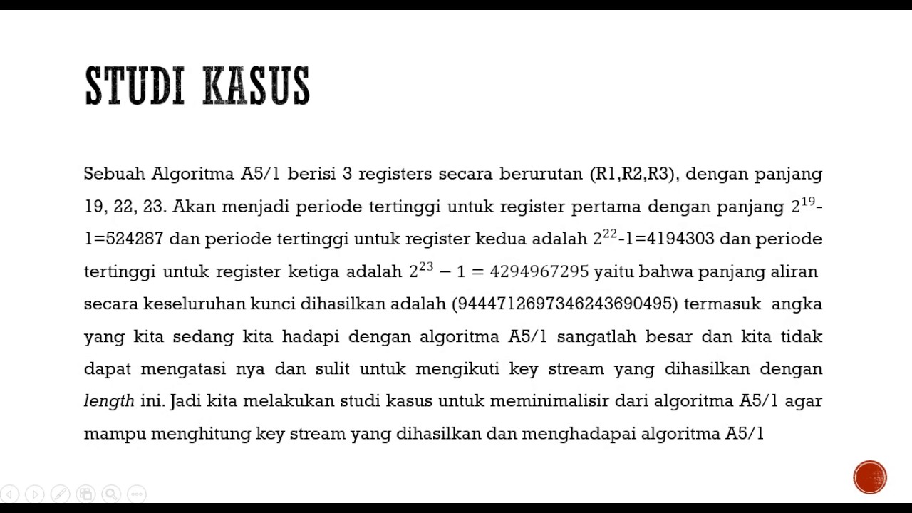 Implementasi Algoritma A5/1 Dengan Python - YouTube