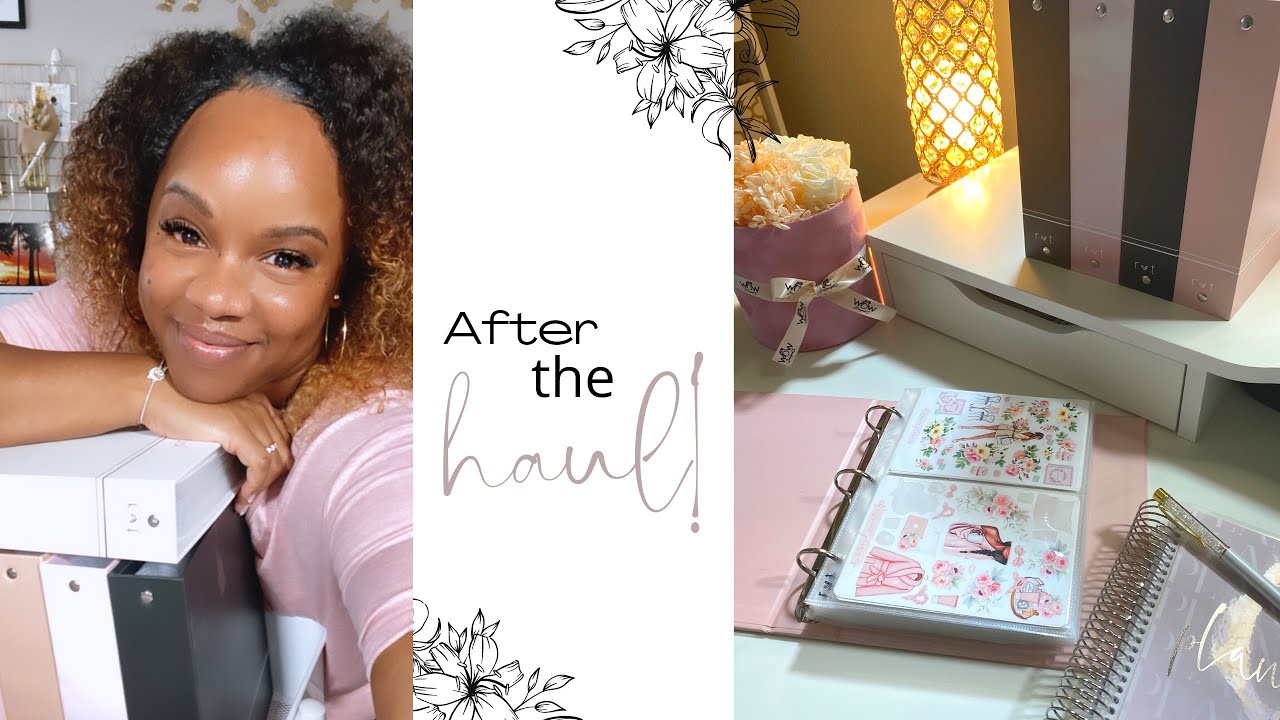 After the Planner Haul Sept 22 | Sticker Storage feat rae+tay - YouTube