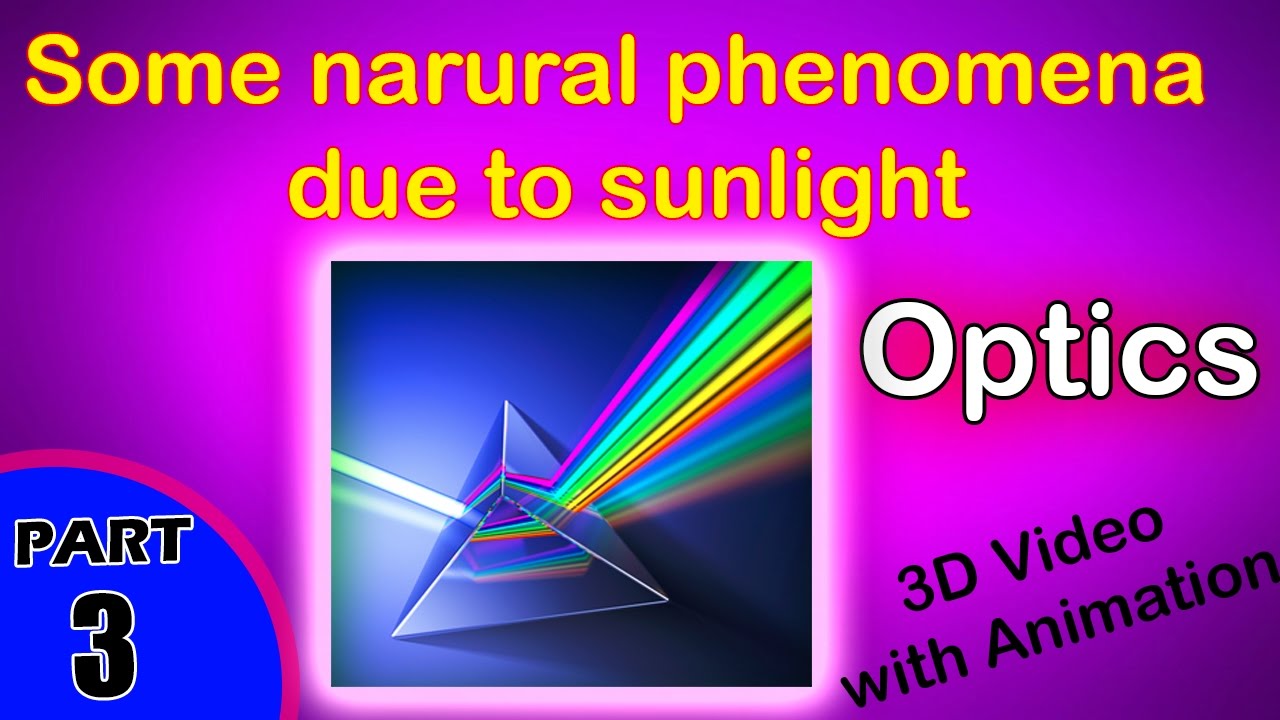 Some natural phenomena due to sunlight |Optics|class 12 physics subject ...