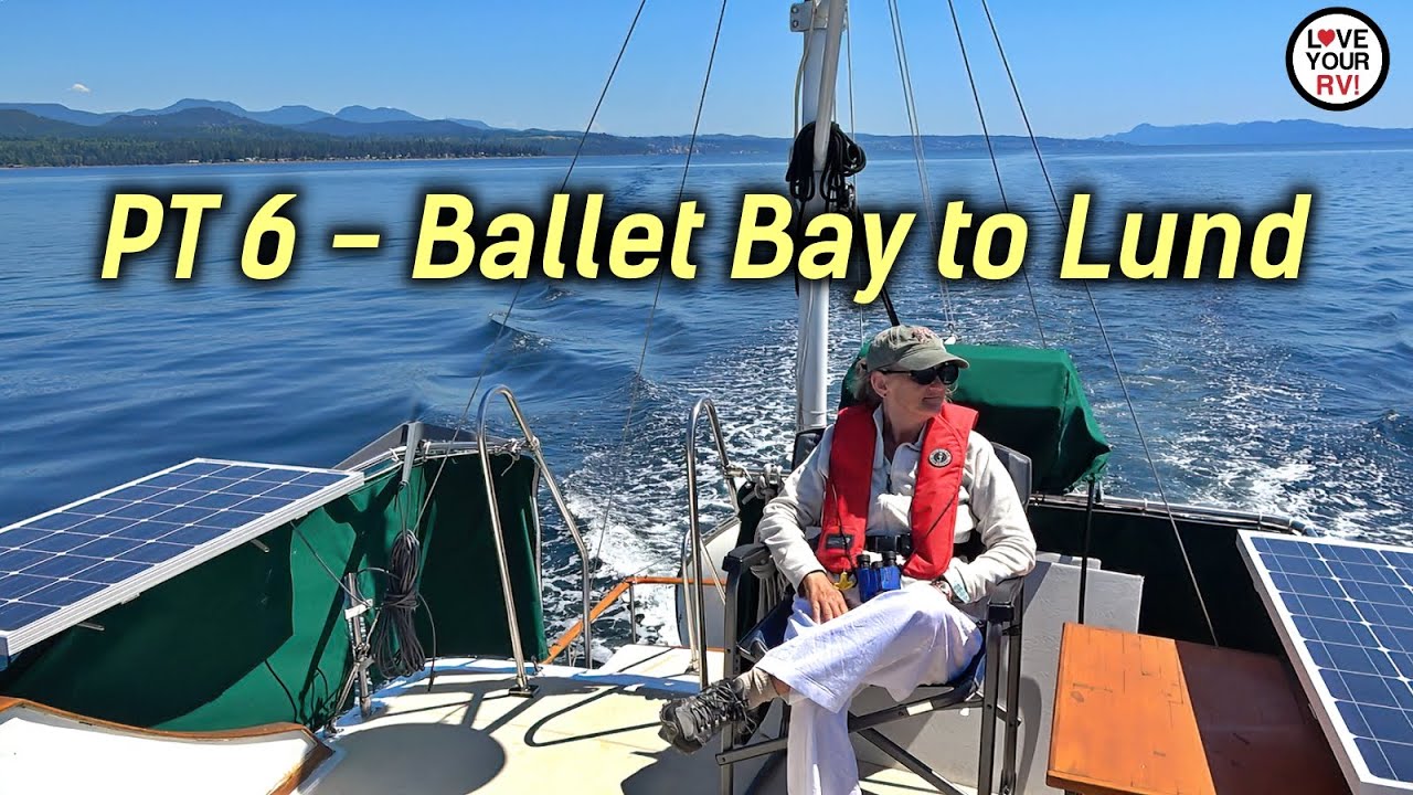Maiden Voyage with Vestri - Part 6 Ballet Bay to Lund Marina, BC - YouTube