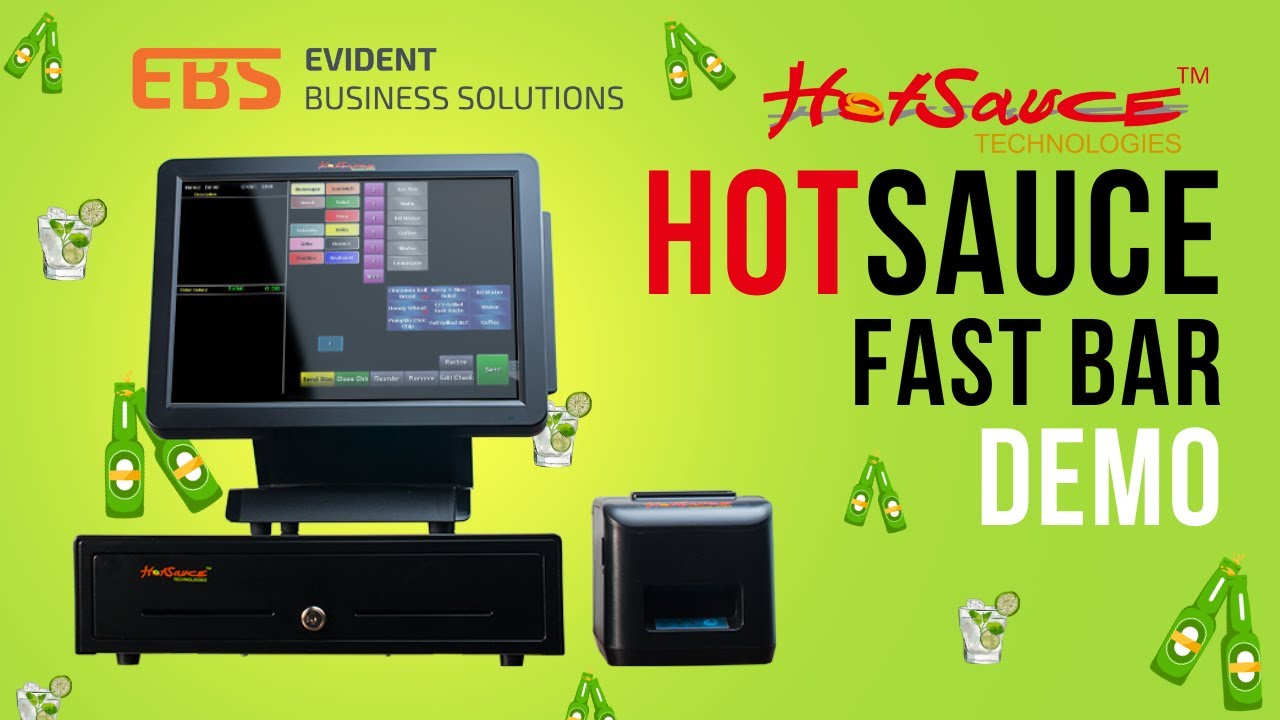Hotsauce POS - Fast Bar Demo - YouTube