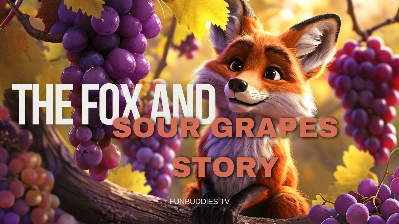 The fox & the grapes story | Short Kids Story. - YouTube