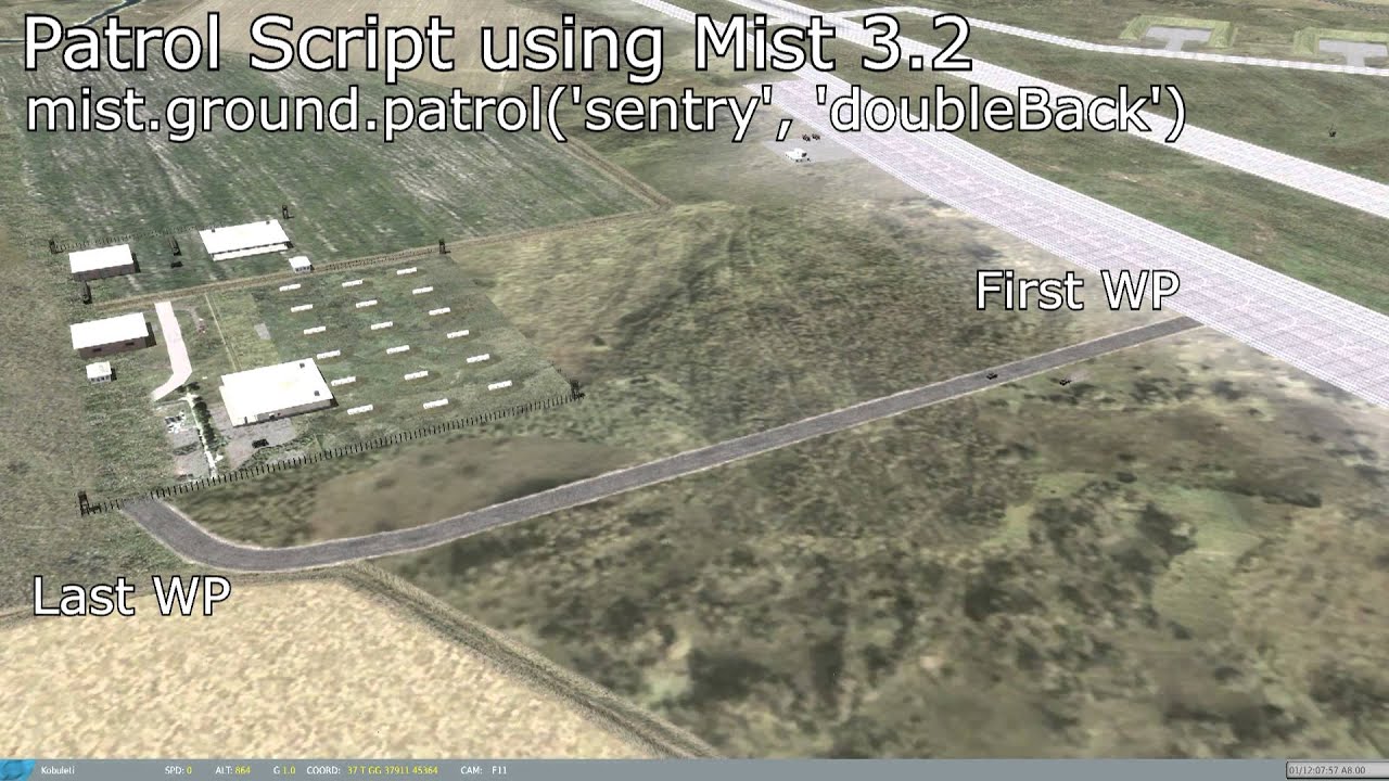 Patrol Script using Mist 3.2 - YouTube