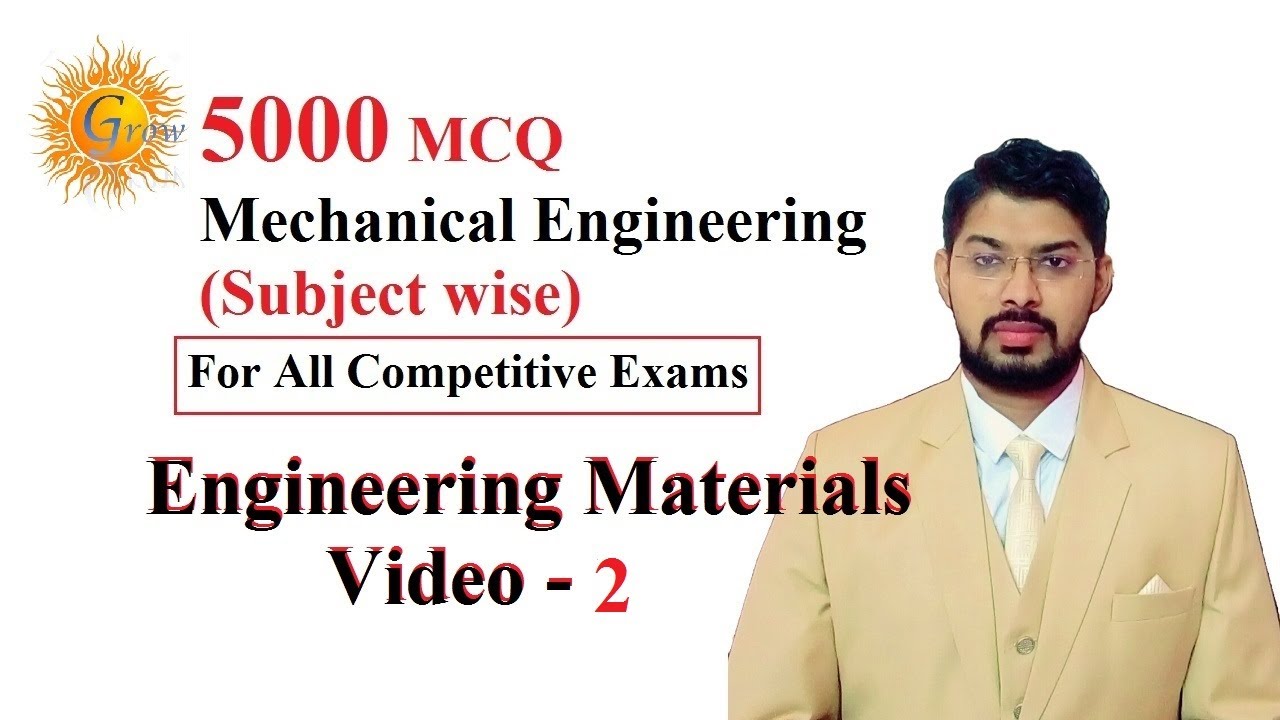 #5000MCQ #Material_science #IES #SSCJE #RRB #GATE #ISRO #DMRC #ACF #PSU ...