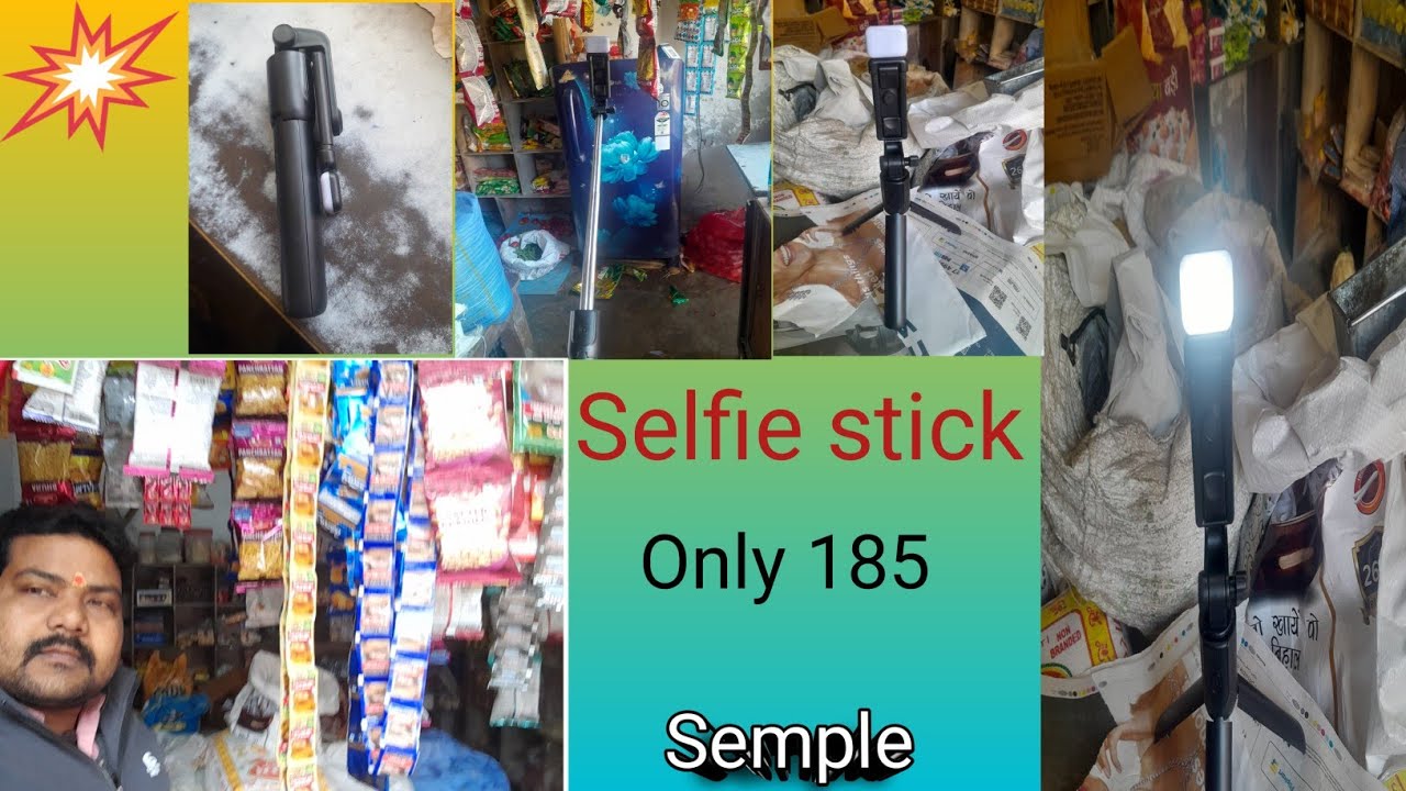 selfie stick magwaya only 185 rupaye me - YouTube