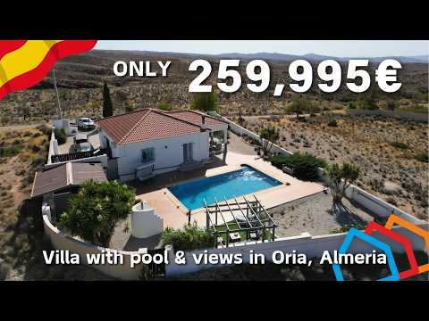 Villa with Pool & Views in Oria, Almeria | Villa Mountain | Spanish Property Tour