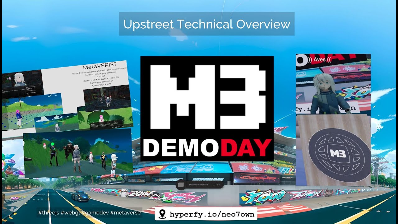 Avaer on Upstreet Technical Overview | M3 Demo Day - YouTube