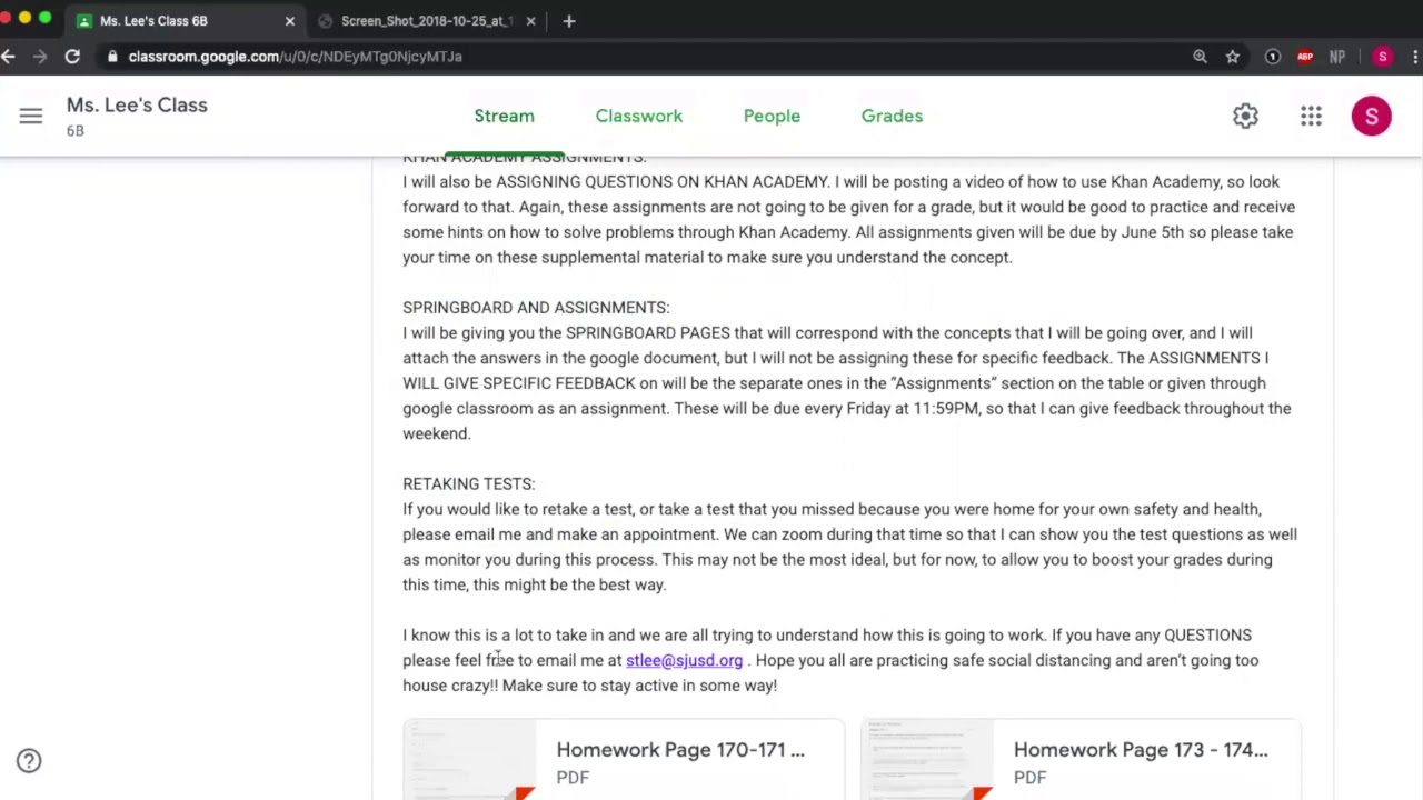 Google Classroom and Google Doc Tutorial - YouTube