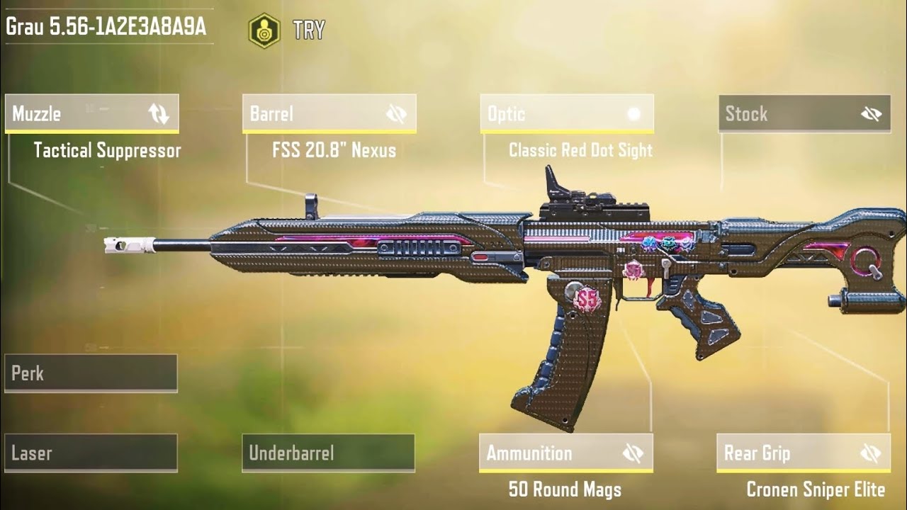 I finally used the Grau 5.56 in Call of Duty Mobile. Is it actually ...