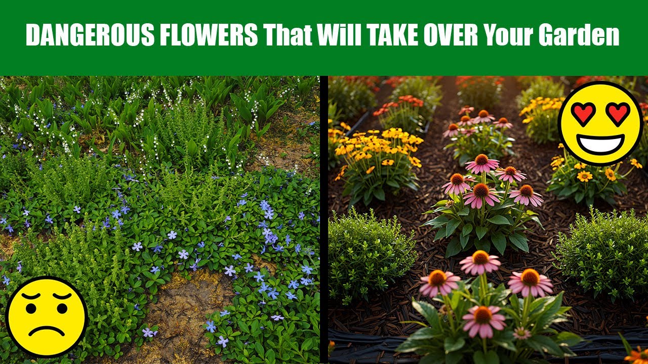Beautiful... but Dangerous 🌸🚫 Flowers That Will Take Over Your Garden ...