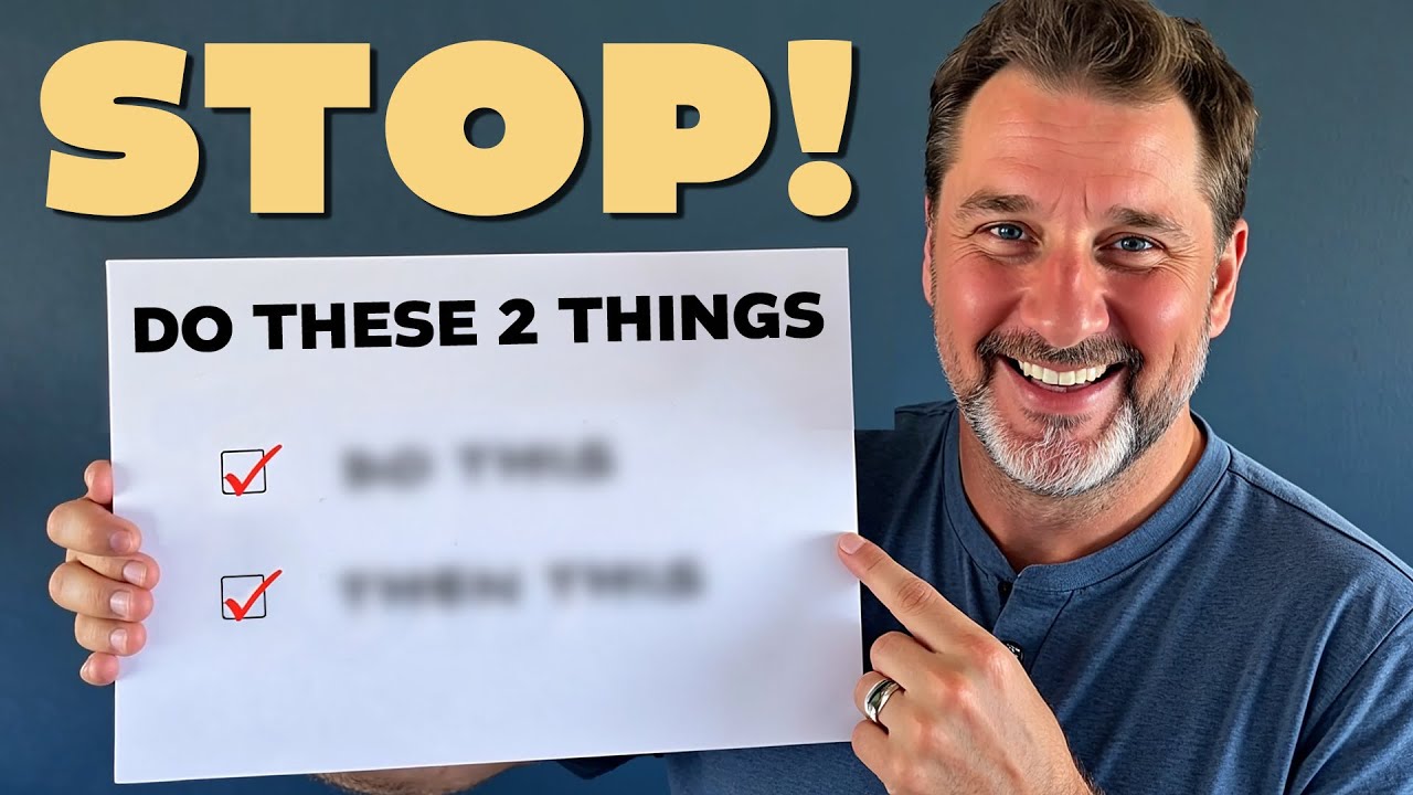 The ONLY 2 Things You Need to Do To Be Happy and Successful (Seriously ...