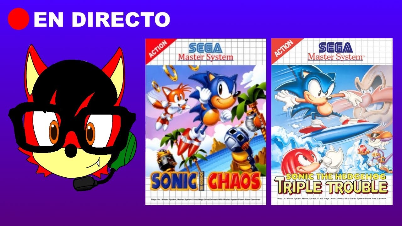 Jugando Sonic Chaos y Sonic Triple Trouble + Acabando Metroid Zero ...