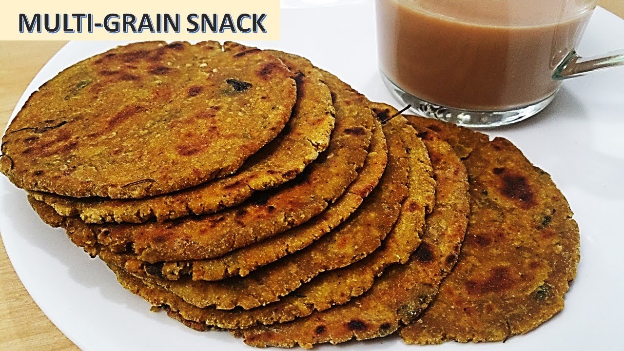 MULTIGRAIN SNACK-बनाएं यह टेस्टी ,चटपटा और हेल्थी नाश्ता और पुरे दिन मे ...