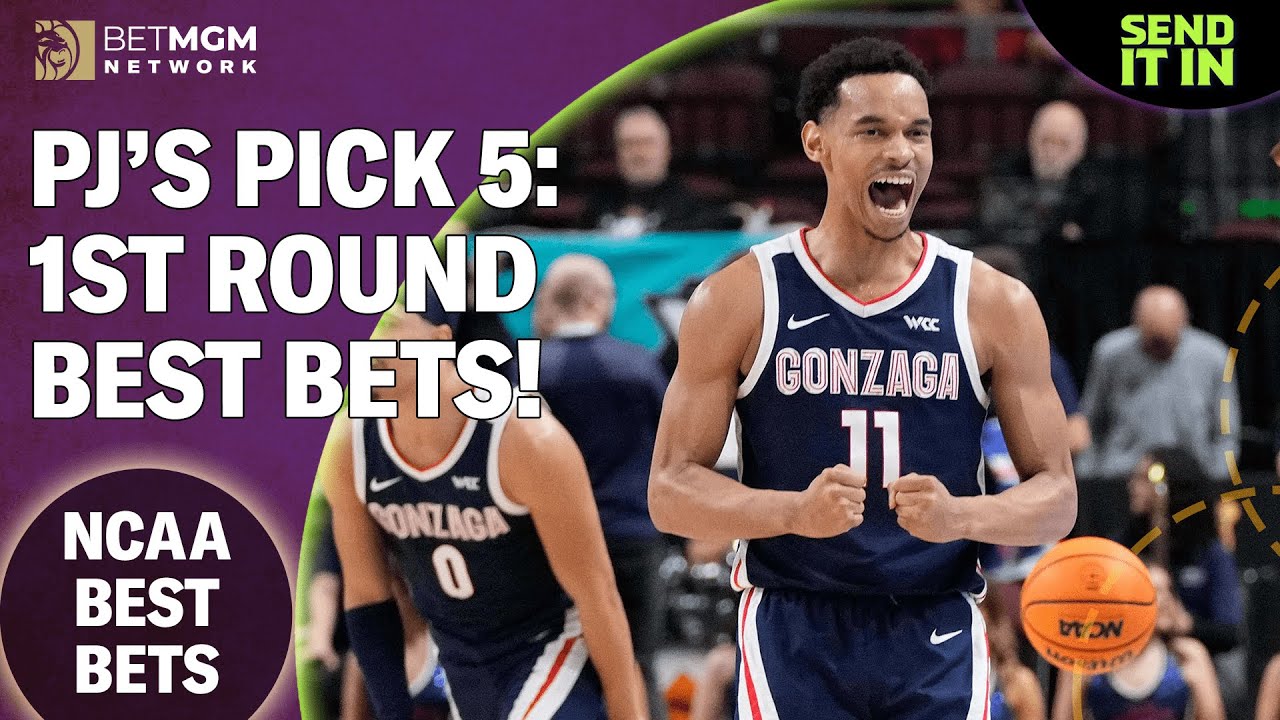 PJ's Pick 5: NCAA Opening Round BEST BETS! - YouTube