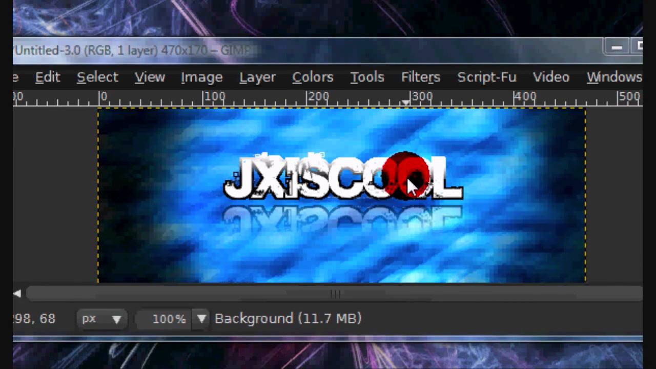 Signature tutorial in gimp (HD) - YouTube