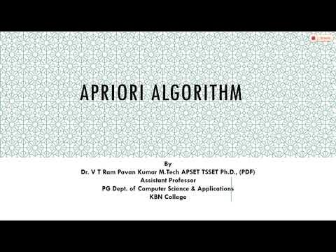 Apriori Algorithm in Data Mining - YouTube
