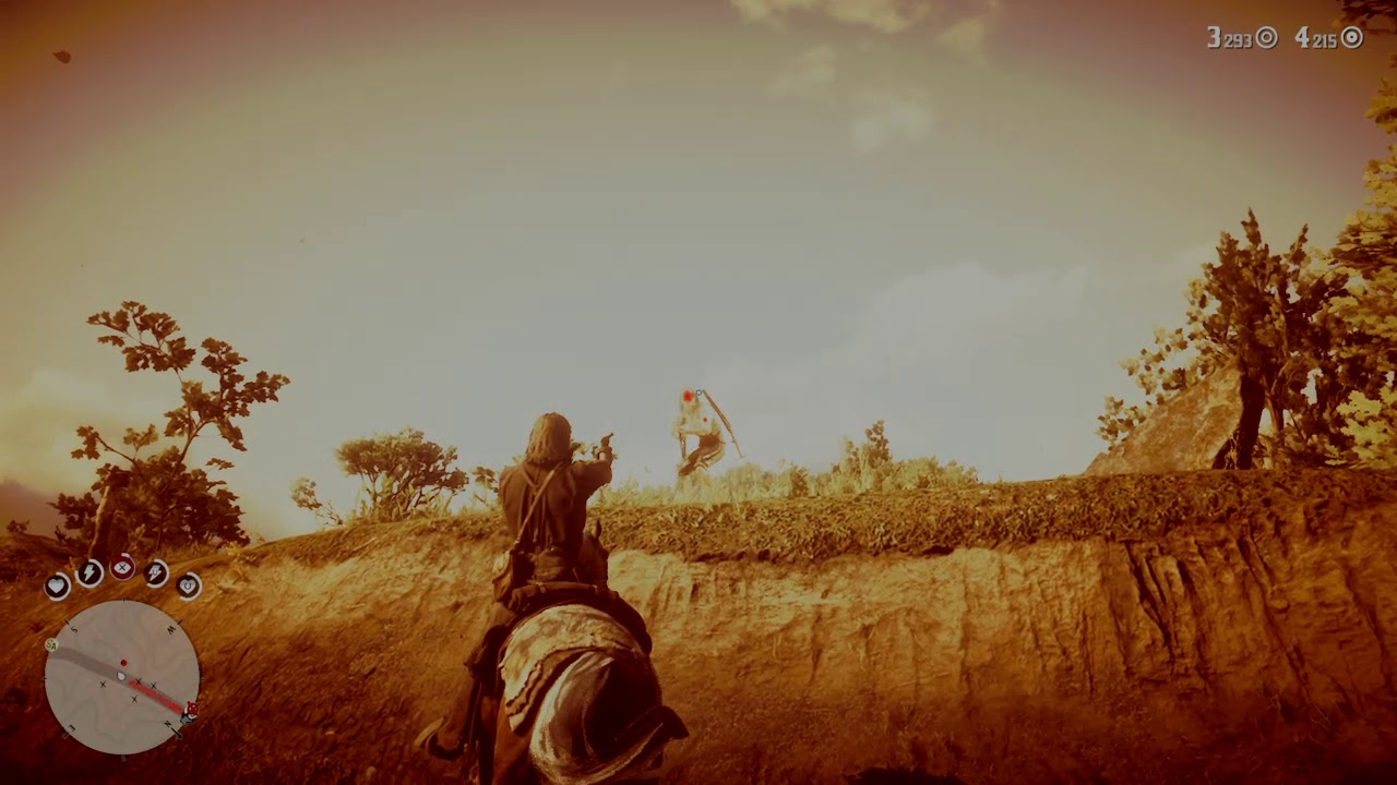 Red Dead Redemption 2 - Blocking bullets - YouTube