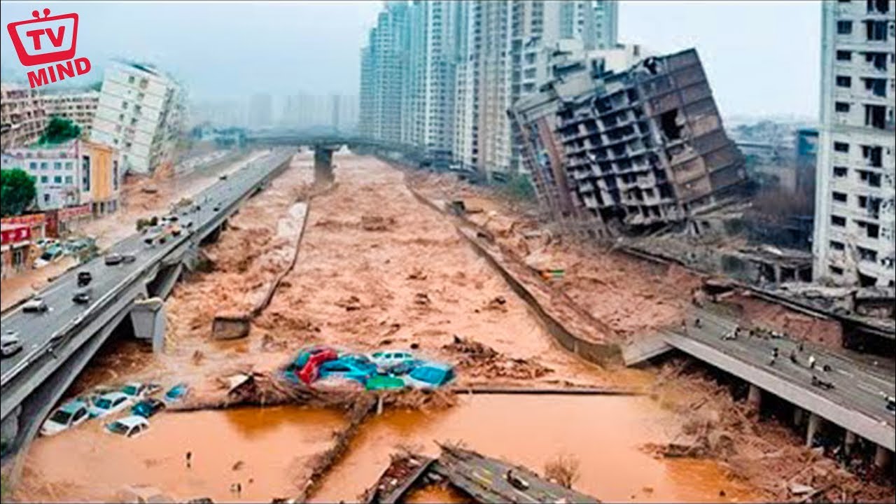 Massive Devastation In China And Vietnam Of Typhoon Yagi | Natural ...