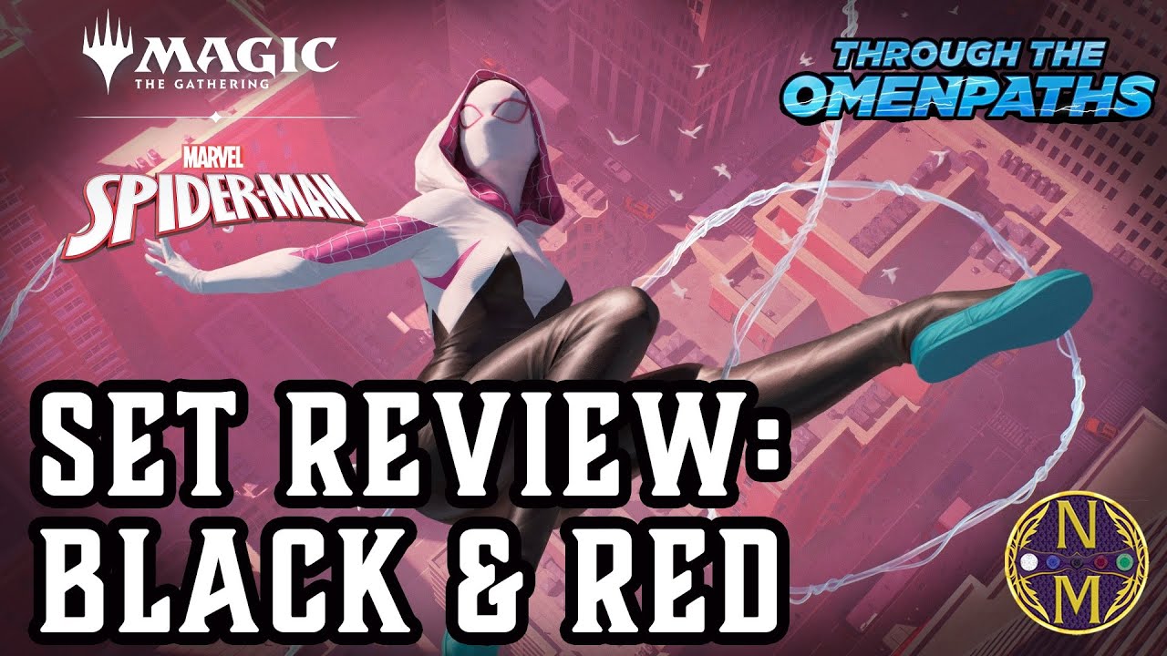 Spider-Man & Through the Omenpaths Set Review: Black & Red | Magic: the ...