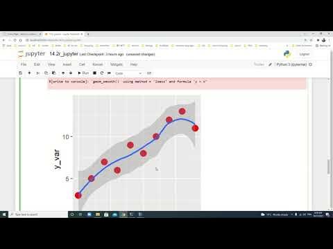 How to run R in Jupyter Notebook - YouTube