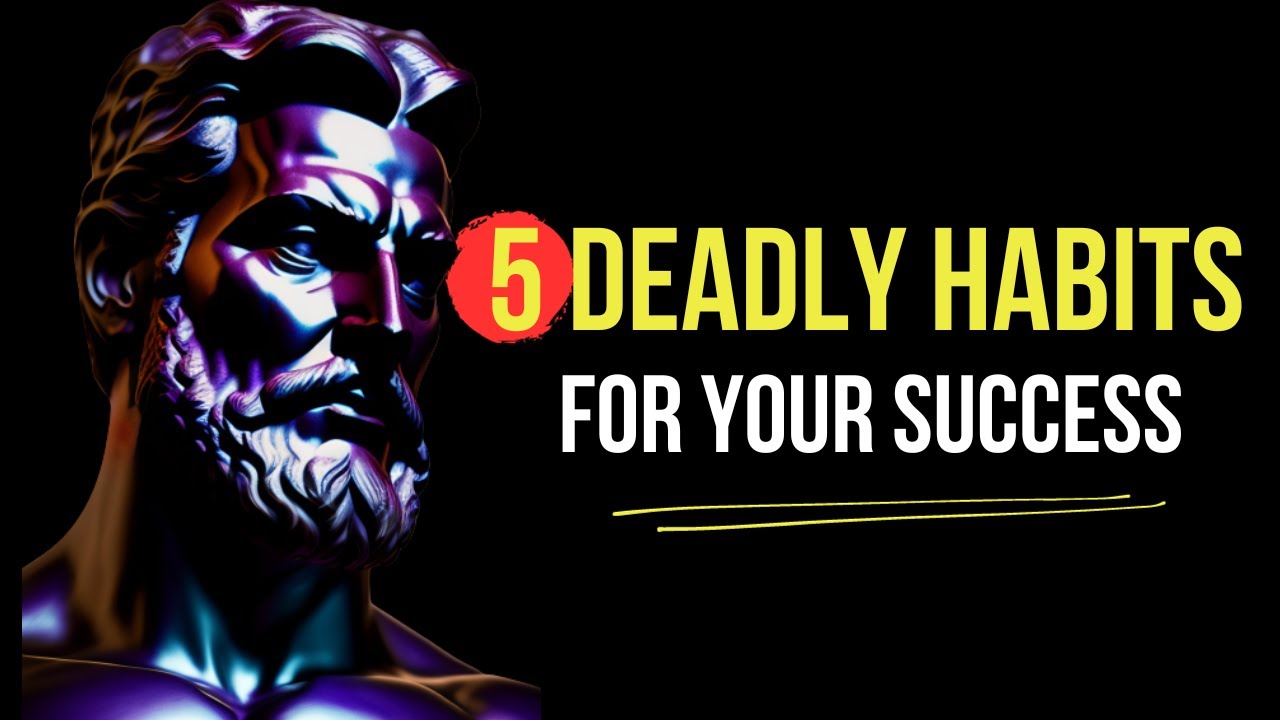 Five Deadly Habits For Your Success | Habits That Destroy Success - YouTube