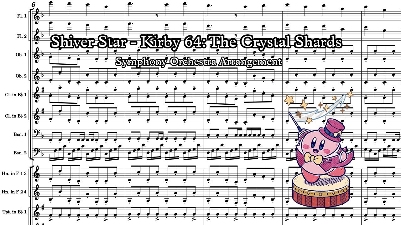 Shiver Star - Kirby 64: The Crystal Shards Orchestral Arrangement - YouTube