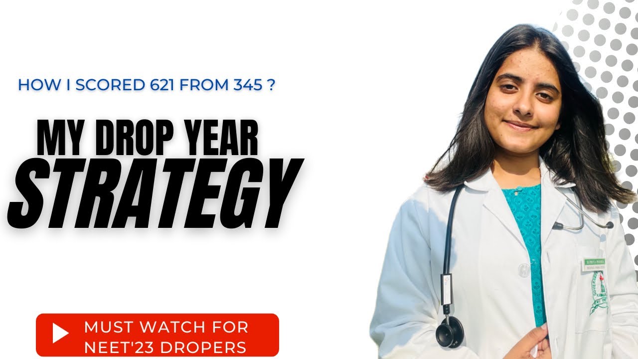 My Drop Year Strategy | How i Managed B.Sc with NEET Prep | Dropper ...