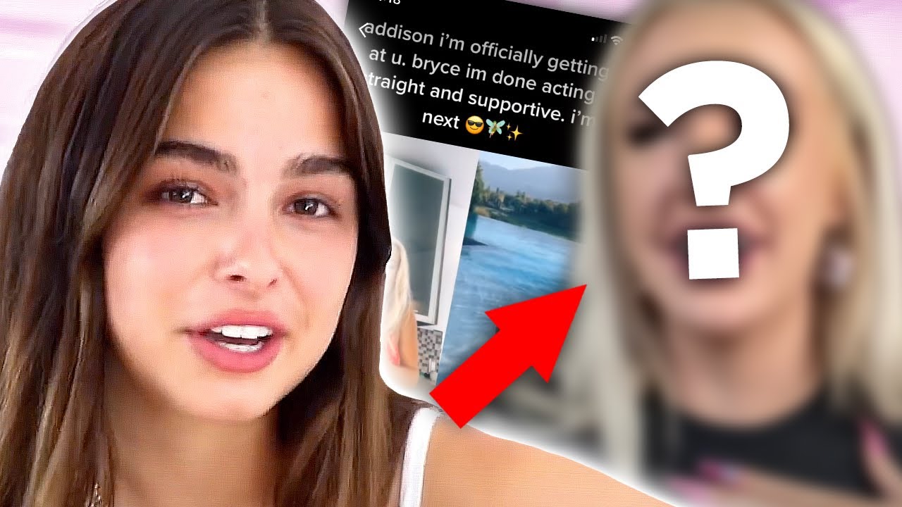 Addison Rae REVEALS she’s single, REACTS to friend drama on Tik Tok ...