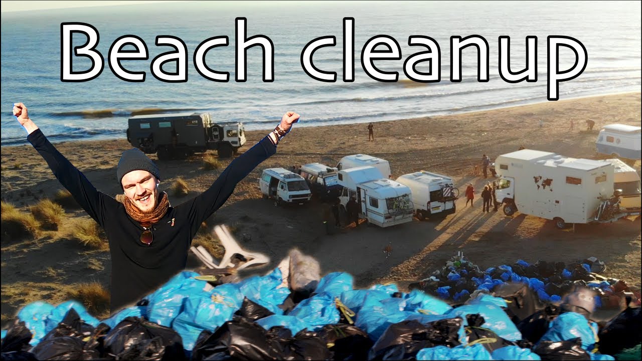 Van lifers Saving The World | Beach Cleanup | Van Life vlog | 2021 ...