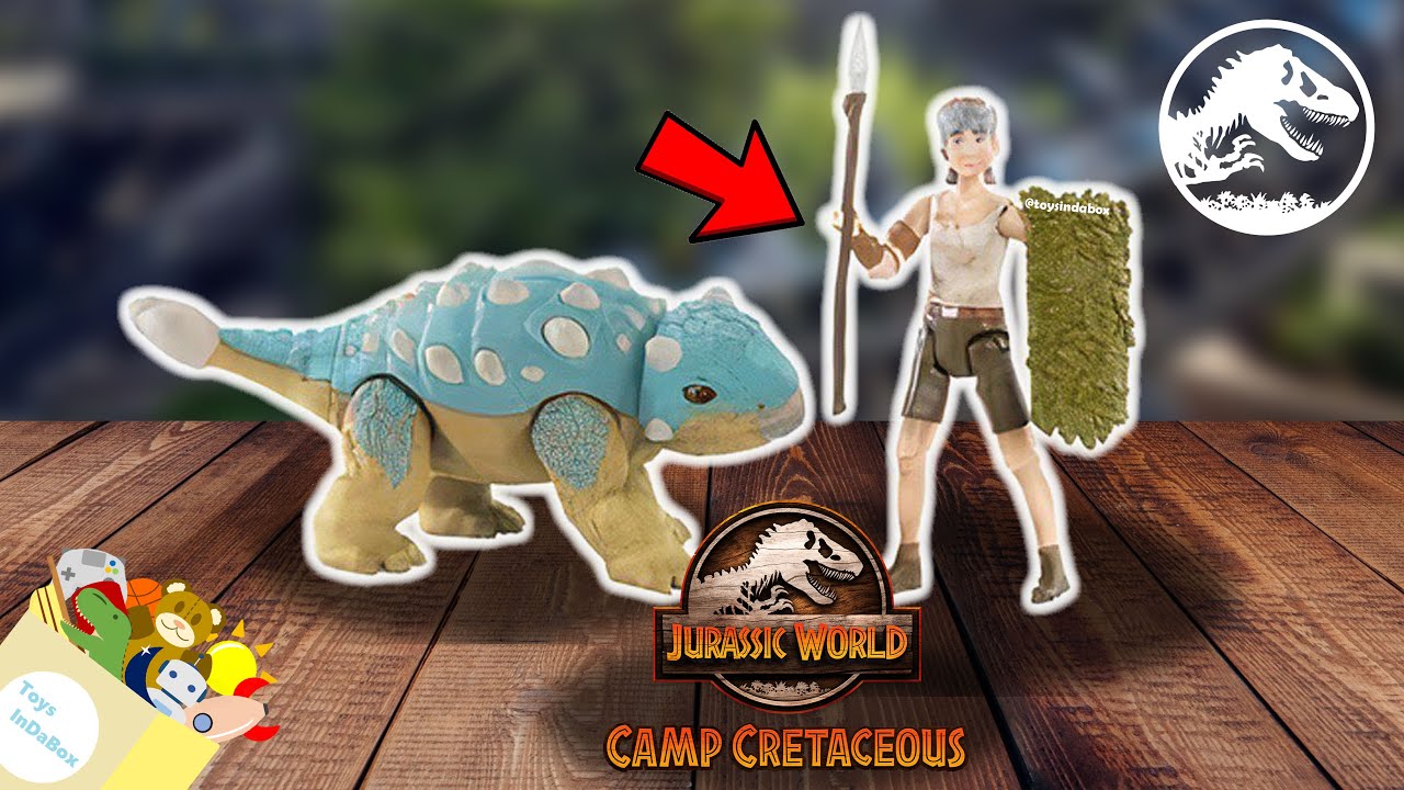 BUMPY & BEN | Jurassic World Camp Cretaceous | DINO ESCAPE | Toys ...