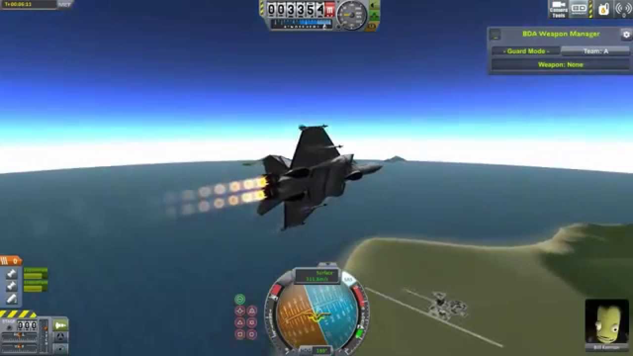 KSP (Kerbal Space Program) F 22 Raptor - YouTube