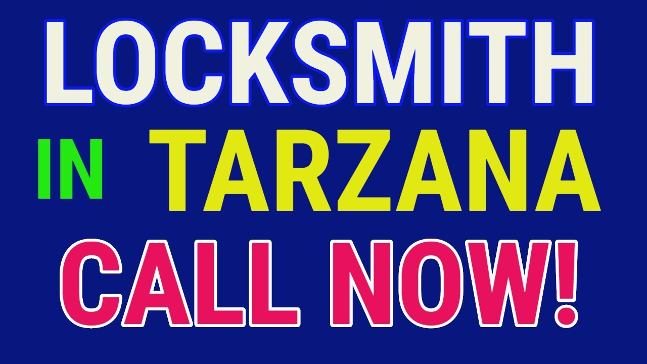 24 Hour Emergency Locksmith in Tarzana CA - YouTube