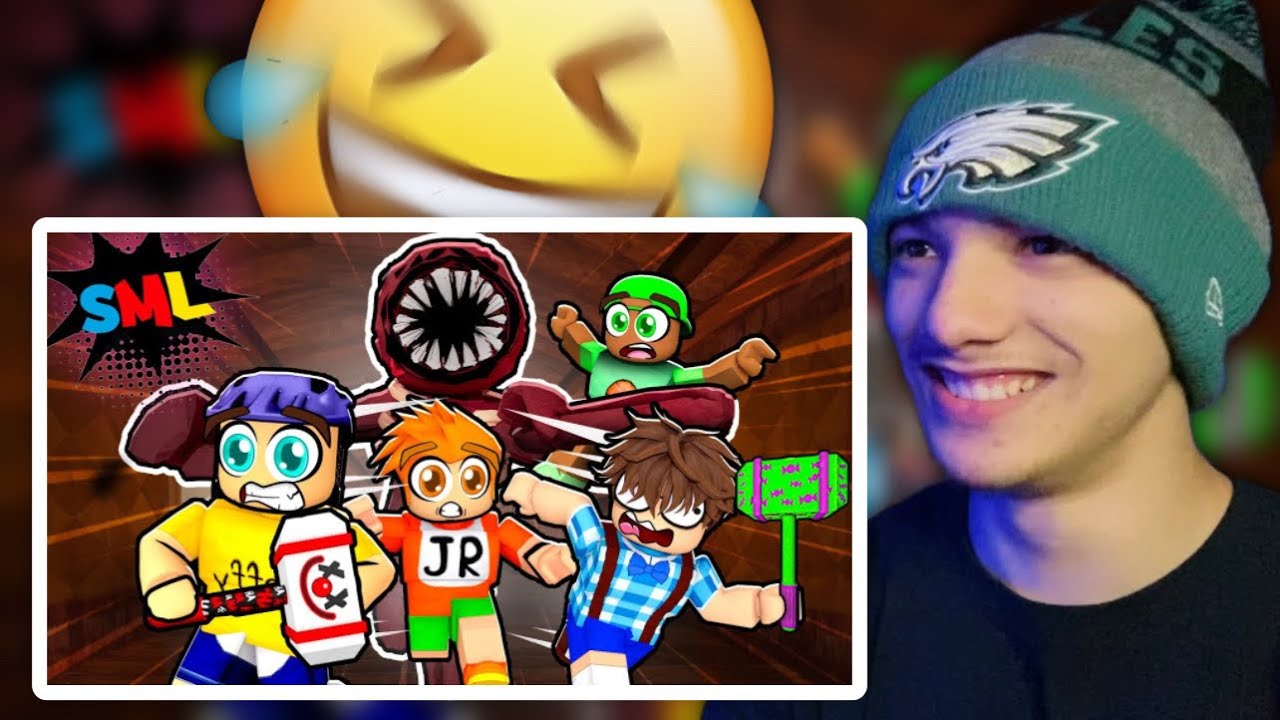 SML Gaming | ROBLOX DOORS AND FLEE THE FACTORY (Reaction) - YouTube