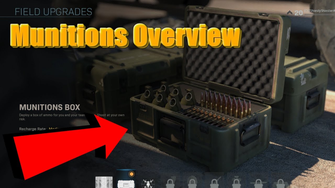 Munitions Box Overview | Modern Warfare - YouTube